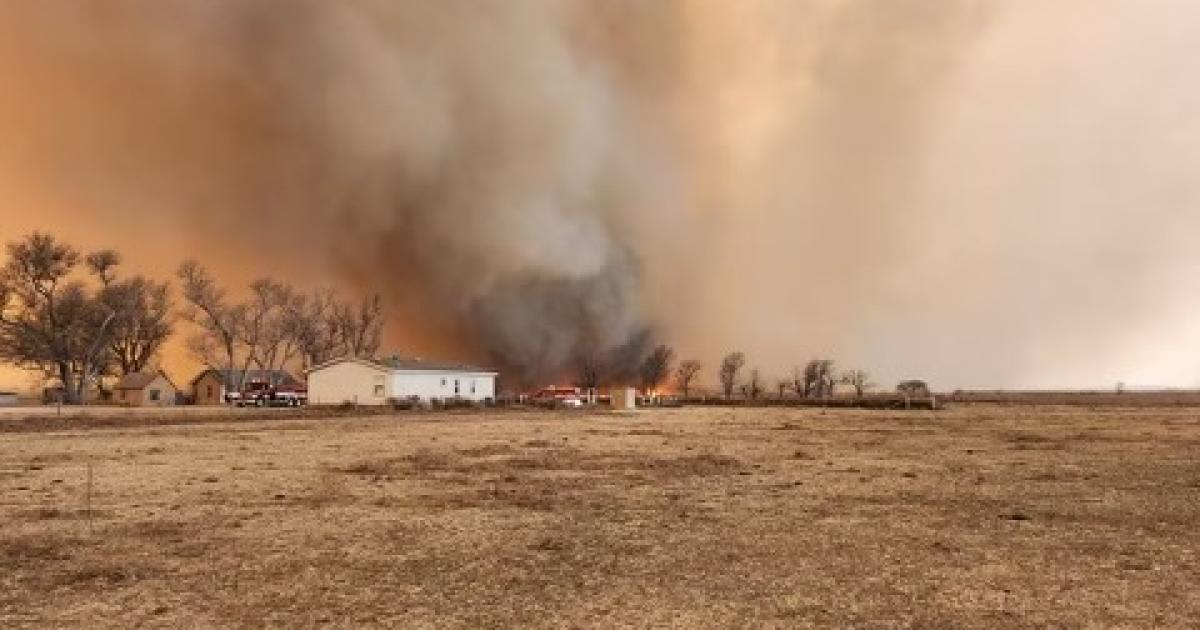 Wildfires Sweep Through Texas Panhandle, Evacuations Underway