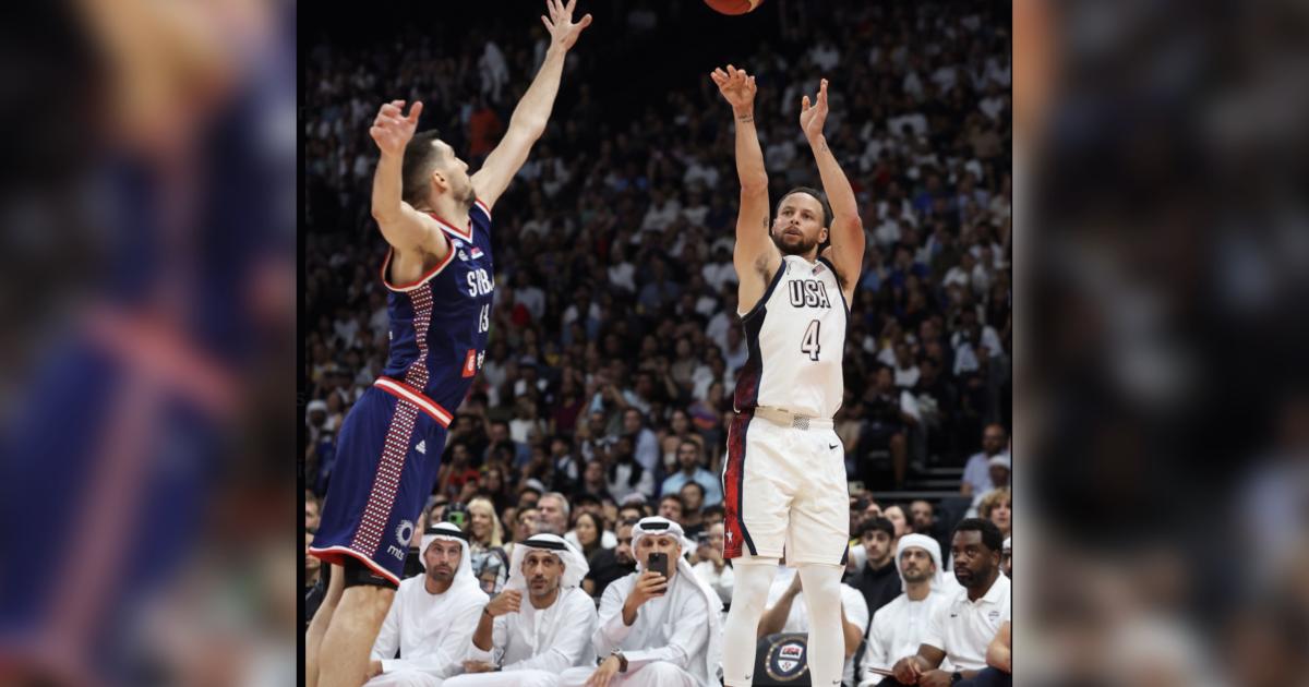 Team USA Wins 3rd Straight Behind 24 Points from Steph Curry