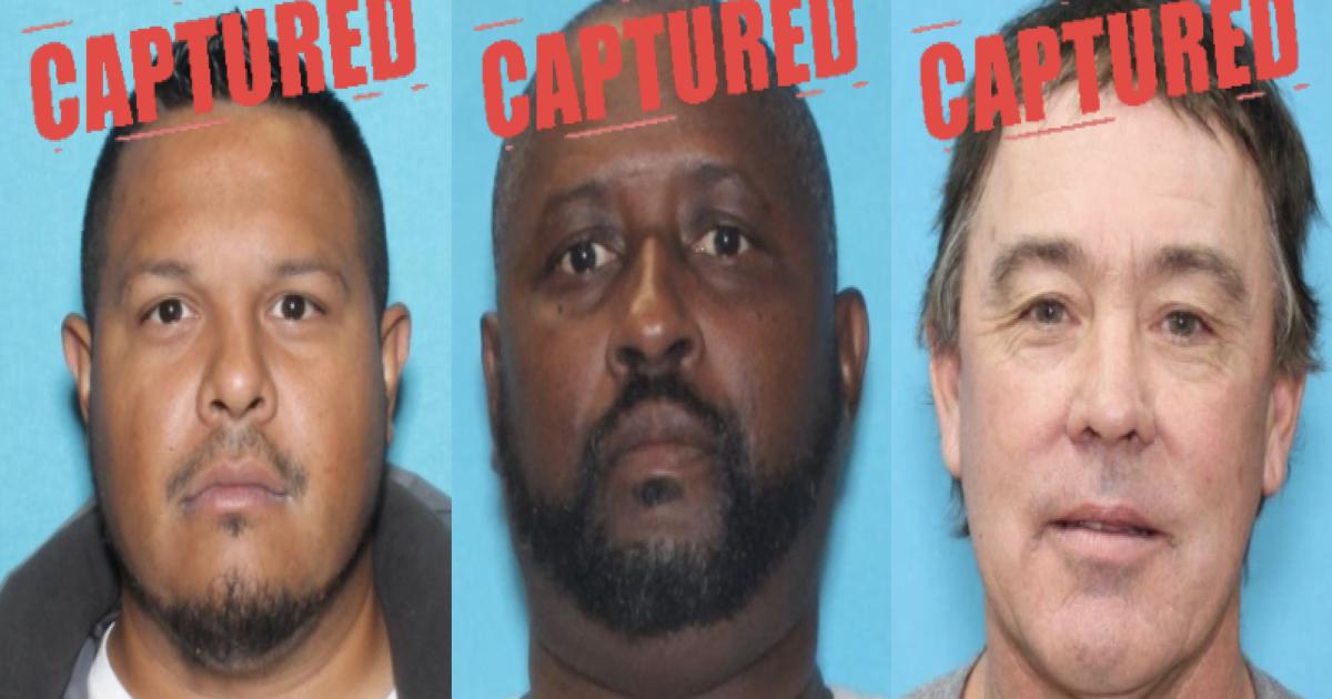 DPS Arrest 3 of Texas’ Top 10 Most Wanted Fugitives