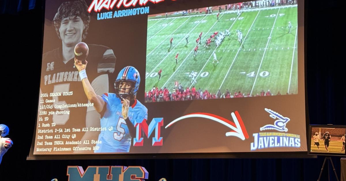 Monterey Sends Five Student-Athletes to the Next Level