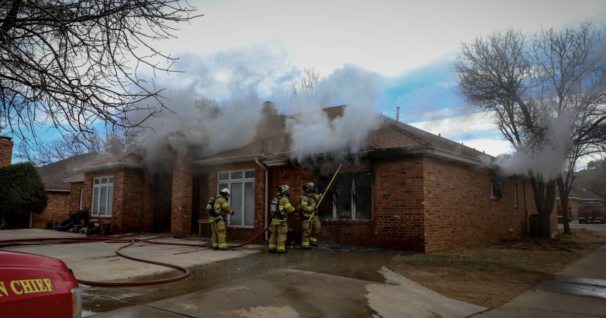 Firefighters Rescues Person in Wheelchair from House Fire
