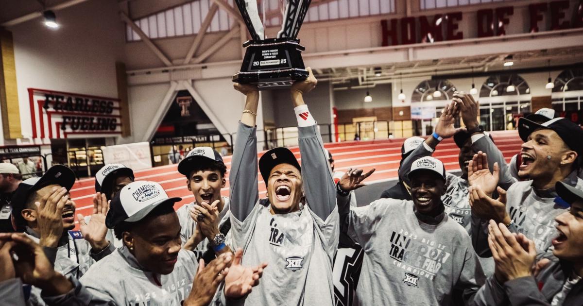 Texas Tech Sweeps Big 12 Indoor Track and Field Championships