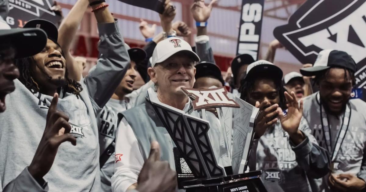 Wes Kittley Wins Big 12 Outdoor Track and Field Coach of the Year